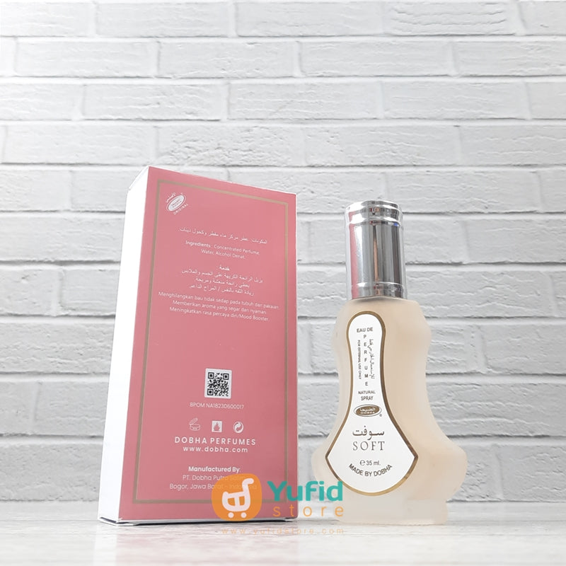 PARFUM DOBHA SOFT 35 ML SPRAY – Yufid Store Toko Muslim