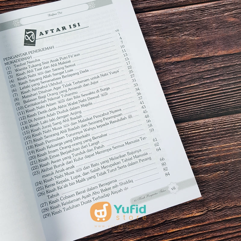 Buku 61 Kisah Pengantar Tidur (Darul Haq) – Yufid Store Toko Muslim