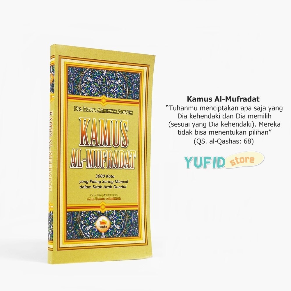 Kamus Al-Mufradat 3000 Kata (Wafa Press) – Yufid Store Toko Muslim