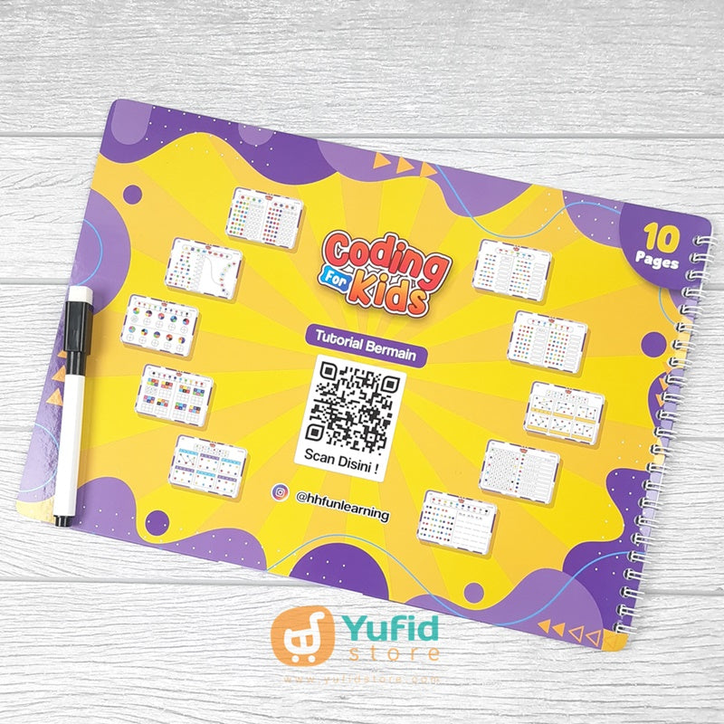BUKU CODING FOR KIDS STIMULUS KECERDASAN BERPIKIR (BACAAN MEDIA ...
