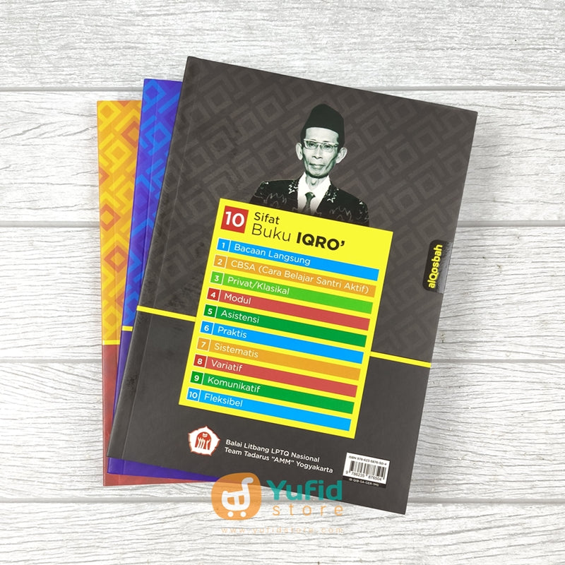 BUKU IQRO' QR CODE EDISI MILENIAL (ALQOSBAH) – Yufid Store Toko Muslim
