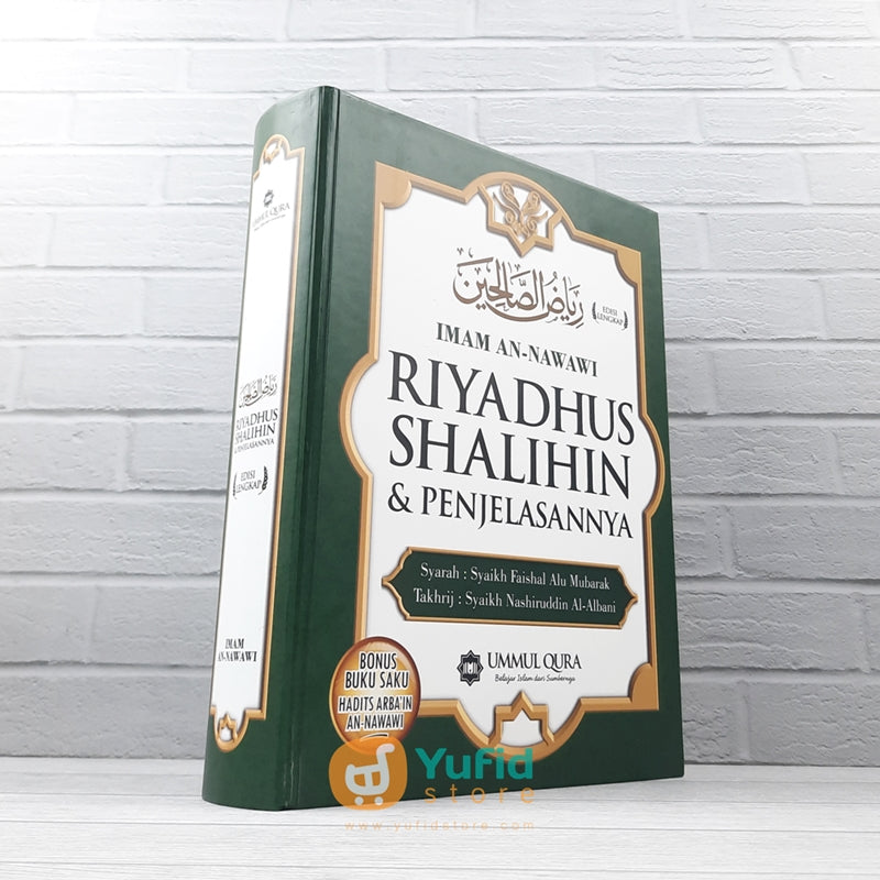 BUKU RIYADHUS SHALIHIN DAN PENJELASANNYA EDISI LENGKAP (UMMUL QURA) – Yufid Store Toko Muslim