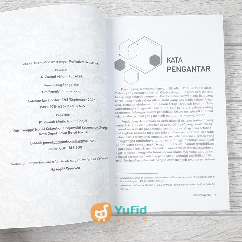 BUKU SEKOLAH ISLAM MODERN DENGAN KURIKULUM WASATIAH (PUSTAKA IMAM BONJ ...