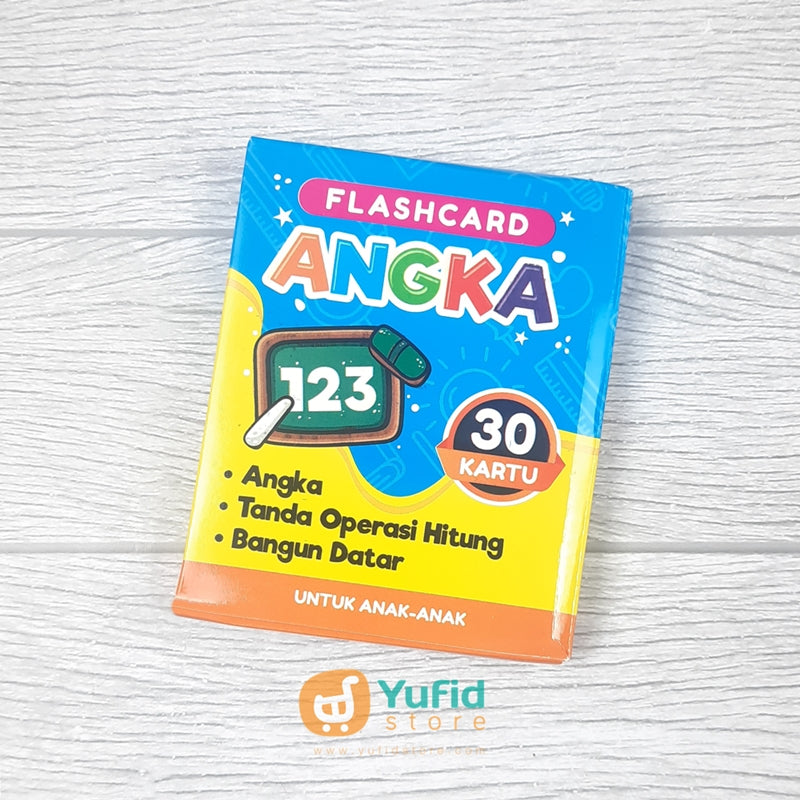FLASHCARD ANGKA UNTUK ANAK-ANAK (LINGKAR MEDIA) – Yufid Store Toko Muslim