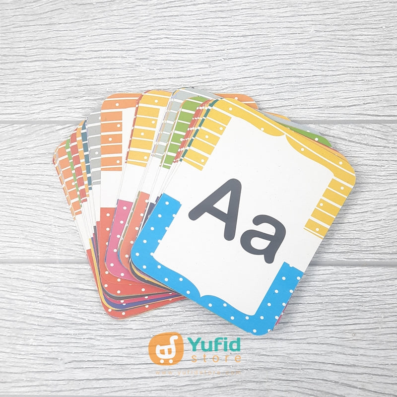 FLASHCARD HURUF UNTUK ANAK-ANAK (LINGKAR MEDIA) – Yufid Store Toko Muslim