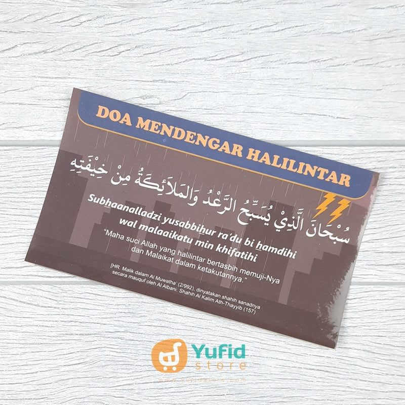 STIKER DOA DAN DZIKIR SEHARI-HARI SESUAI SUNNAH NABI (KHOSYAH MEDIA ...