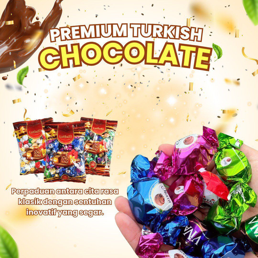 TATLIDIL COKELAT PREMIUM TURKI 1 KG - PREMIUM TURKISH CHOCOLATE - TATL ...