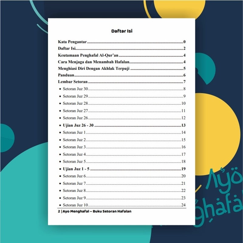 BUKU AYO MENGHAFAL - BUKU SETORAN HAFALAN (KUN SHOLIHAN) – Yufid Store ...
