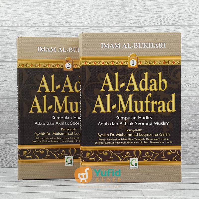 Buku Al-Adab Al-Mufrad 2 Jilid (Griya Ilmu) – Yufid Store Toko Muslim