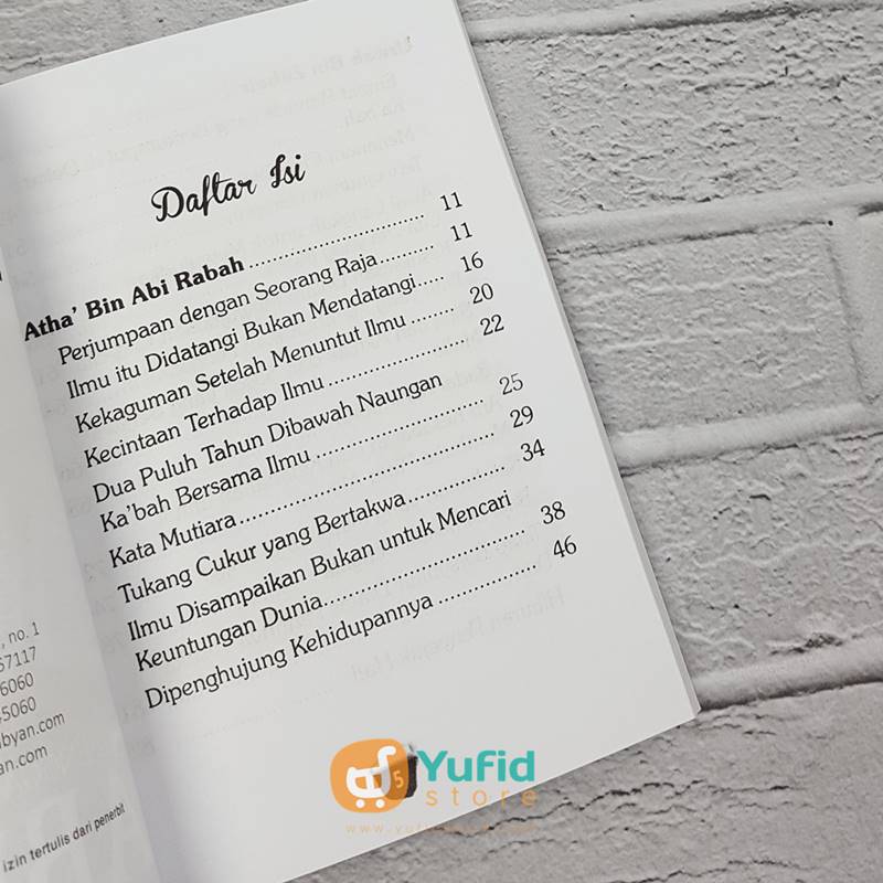 Buku Saku Penggalan Kisah Para Tabi’in (At-Tibyan) – Yufid Store Toko ...