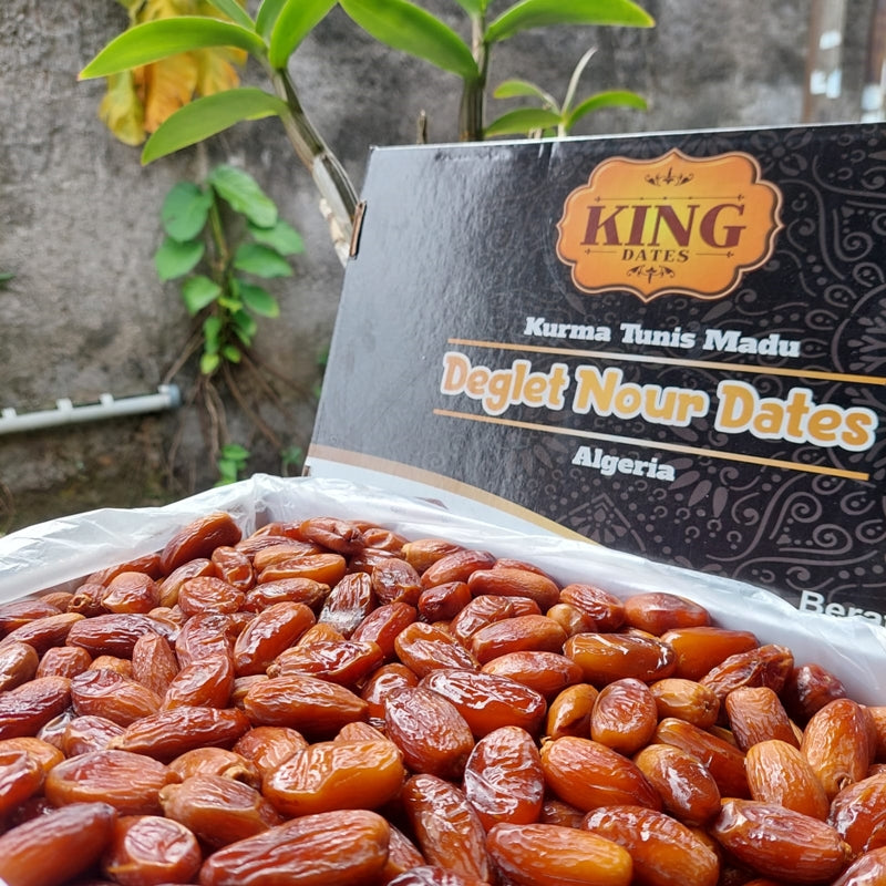 KING DATES KURMA TUNIS MADU DEGLET NOUR ALGERIA 5 KG – Yufid Store Toko ...