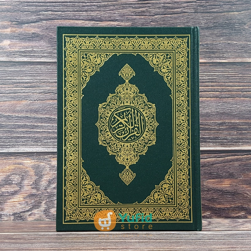 Mushaf Asli Madinah Ukuran A5 Cover Hijau Tua (Majma Malik Fahd ...