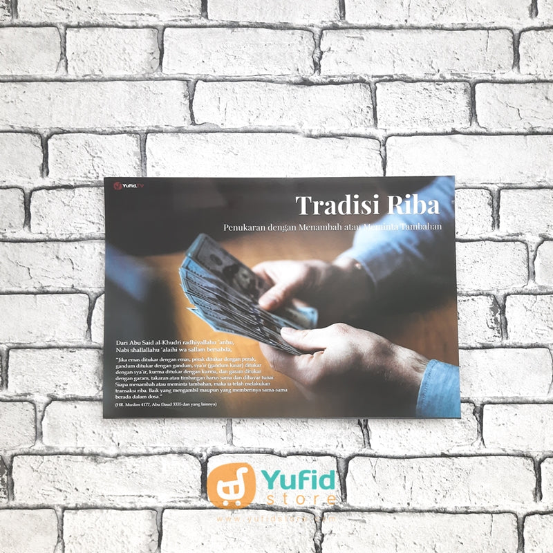 Poster Serial Anti Riba – Yufid Store Toko Muslim
