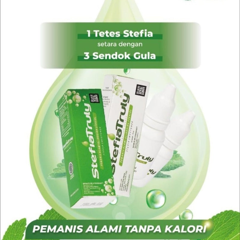 STEFIA TRULY 15 ML BPOM - STEVIA SWEETENER – Yufid Store Toko Muslim