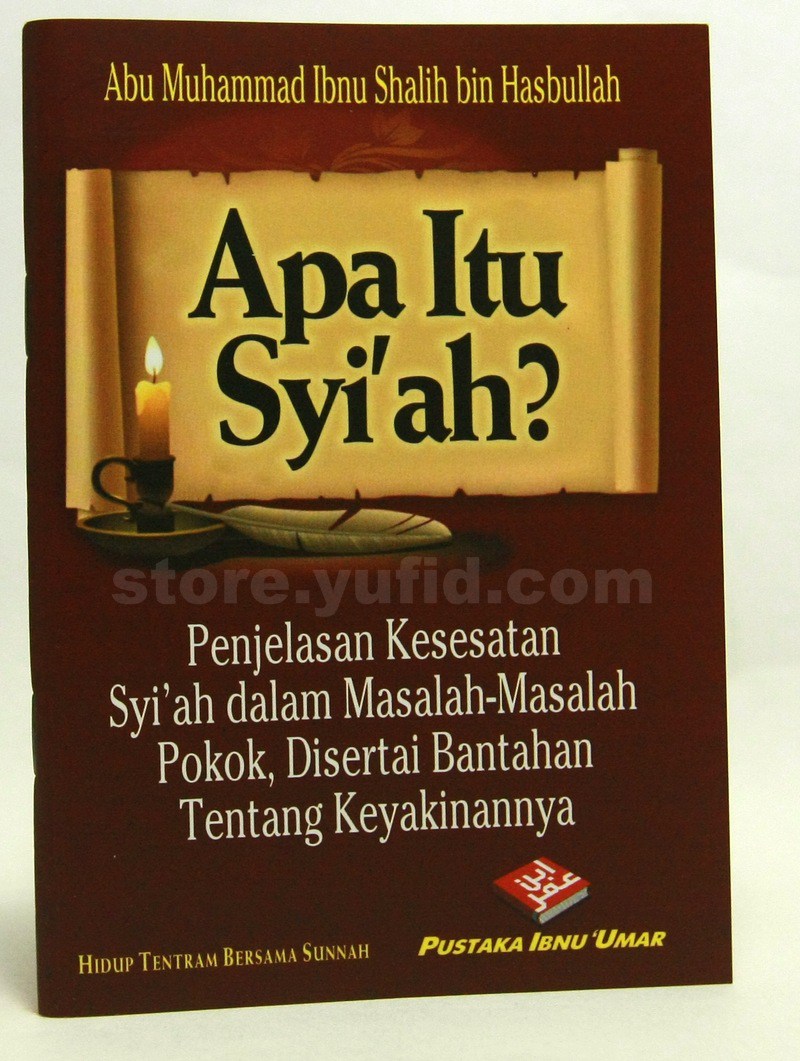 Buku Apa Itu Syiah? (Pustaka Ibnu 'Umar) – Yufid Store Toko Muslim